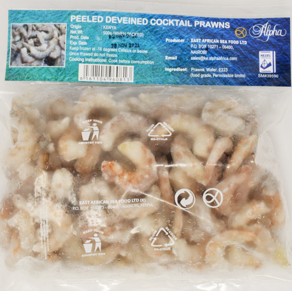 Peeled cocktail prawns – Sea to C Seafood