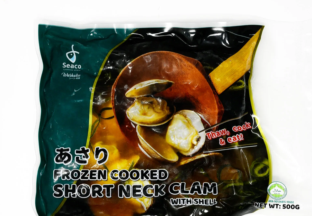 Short neck clams(500g) – Sea to C Seafood
